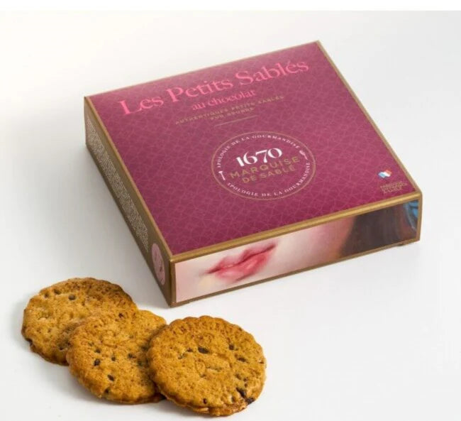 La Sablésienne, French Butter Shortbread Cookies with Chocolate Chips ...