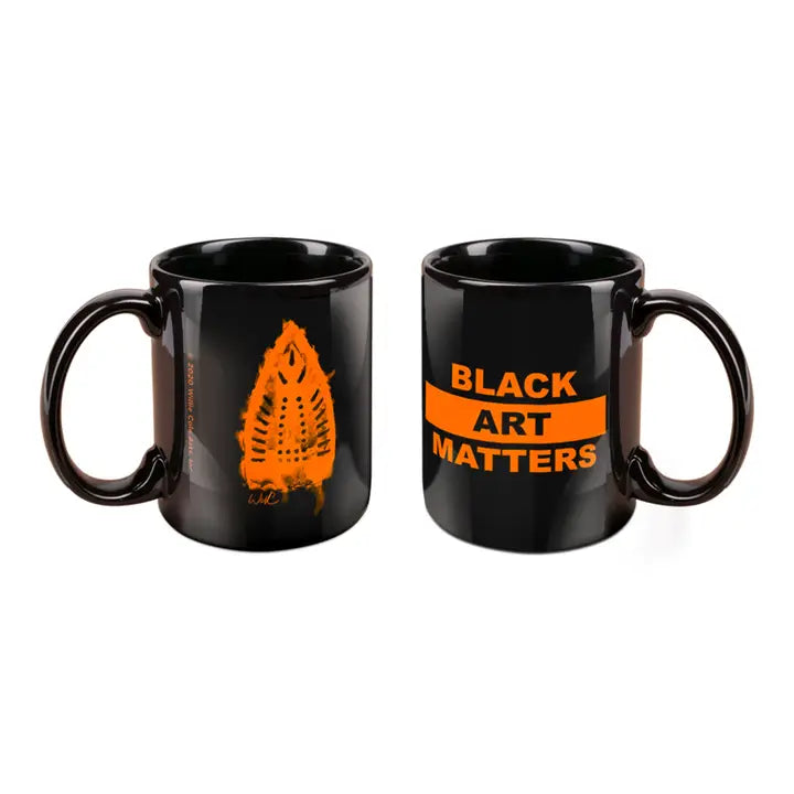 Willie Cole: Black Art Matters Mug — NMOA Shop